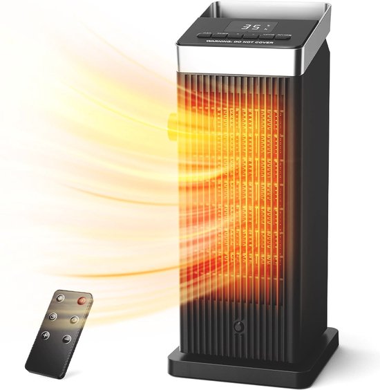 OZQ21N18 Verwarmer 2000W – ECO Thermostaat, PTC Elektrische Heater Met ...