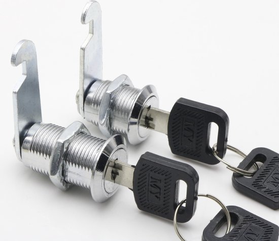 Brievenbusslot-10 stuks-Cilinder Locker slot - 16mm -Brievenbus slot ...