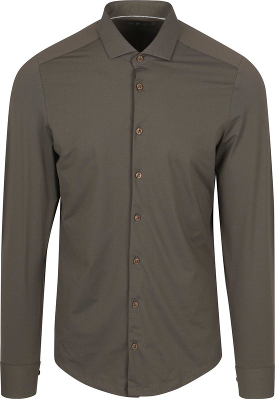 Pure The Functional Shirt Super Stretch Bruin - Maat 43 - Heren ...