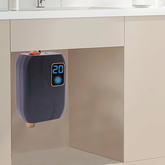 Doorstroomboiler Elektrisch Warm Water 3500W - Tankloze Waterverwarmer ...