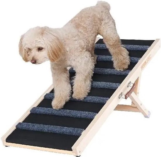 Jo-Jo Products 4U - Dog Ramp Vouwladder Anti-Slip Hoge Verstelbare ...