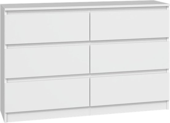 Moderne Commode met 6 Laden - Multifunctionele Kast voor Hal ...