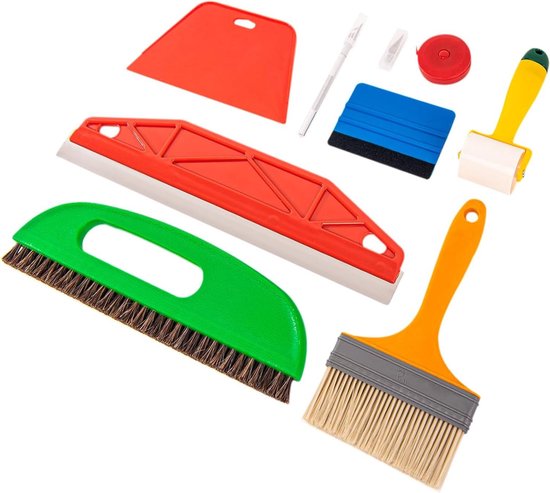Gereedschapsset voor het gladmaken van behang - multifunctioneel ...