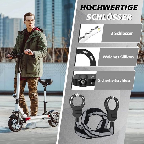 Handboeislot - Handboei slot - Voor elektrische step - Veligheid - Slot ...