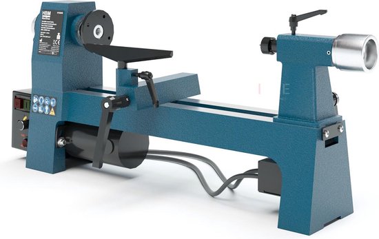 HBM variabele houtdraaibank 300 x 200 mm | bol