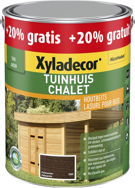 Xyladecor - Tuinhuis - Palissander - 3 L | bol
