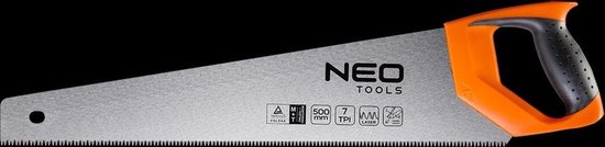 NEO Handzaag 500 mm, 7 TPI | bol