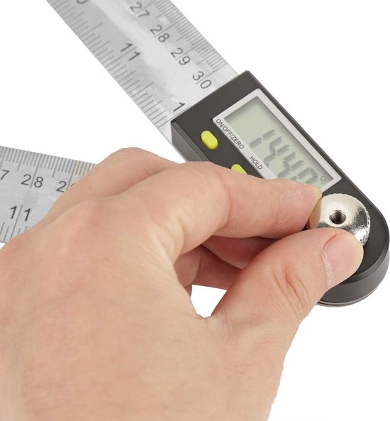 Digitale Hoekmeter - Protractor Hoekmeter 0-300mm RVS Elektronische ...
