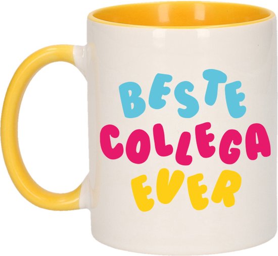 Bellatio Decorations Cadeau mok voor collega - beste collega ever ...