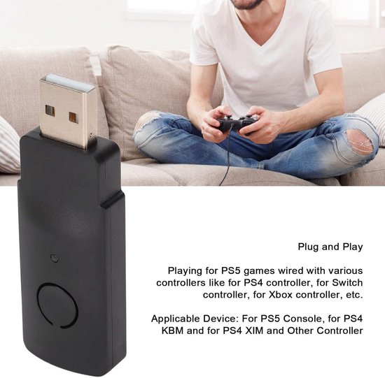 USB Controller Converter Adapter voor PS5 BeLoader Adapter - XIM Apex ...