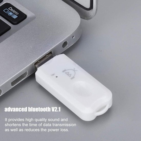 Mini USB Bluetooth-ontvanger Audio A2DP Muziek Draadloze adapter ...