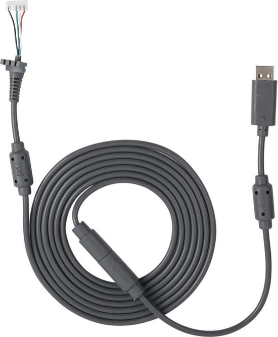 USB-kabel voor Xbox 360 Controller - Vervangende 5Pin Gamepad-kabel met... | bol