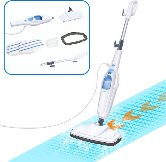 Stoomreiniger - Tapijtreiniger - Steam Cleaner - Stoom Mop - Stoomdweil ...