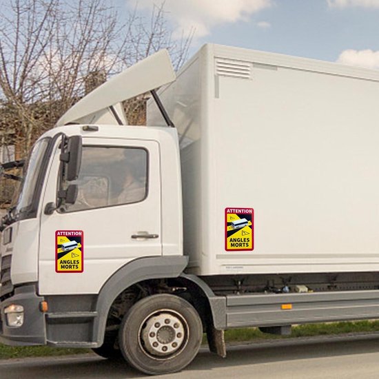 Magnetische aandachtsstickers voor dode hoek auto veiligheidsstickers ...