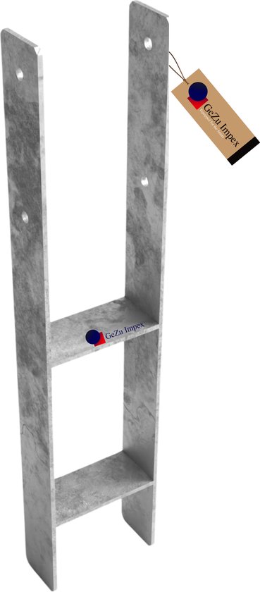 H Anchor, H Form Post Support 71x400x40x4 mm Hot Dip Galvanized | bol