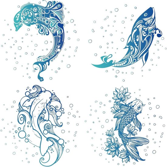 Zeehaai Raam Stickers - 15 cm - Statische Zee Dier Glas Schuifdeur ...