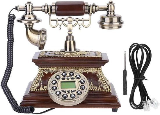 Retro Vintage ID Telefoon met Display voor Home Office en Hotel ...