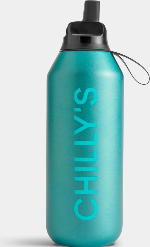 Chillys Series 2 - Drinkfles - Thermosfles - 500ml - Whale Blue | bol