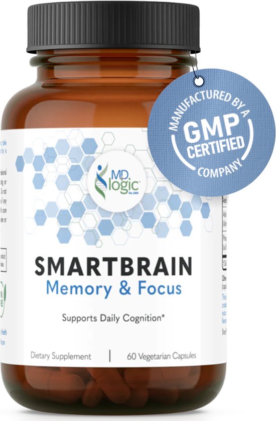 MD Logic Health SmartBRAIN - Brein- en Geheugen Supplement - Voorraad ...