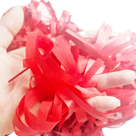 Papier snippers - Rood - vulling doos - opvullen - | bol