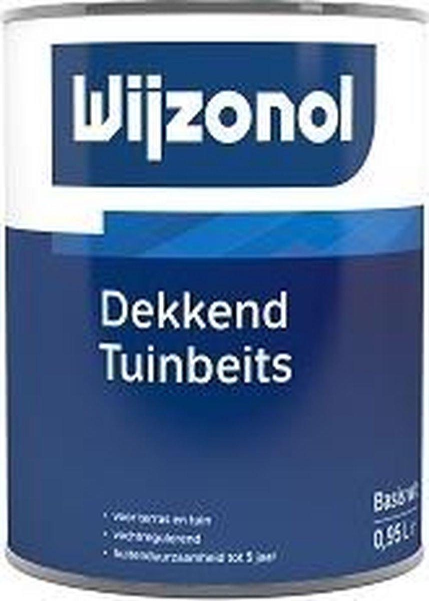 Wijzonol Dekkend Tuinbeits RAL 7021 Zwartgrijs 2,5 Liter | bol.com