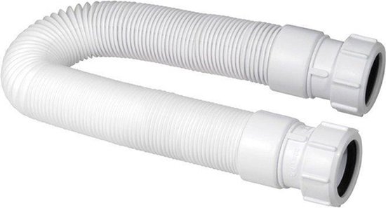 McAlpine Flexibele afvoerslang - Voor bad - 40x40mm - Max. 50cm | bol