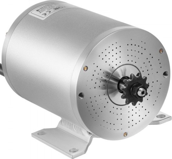 Elektrische Borstelloze Gelijkstroommotor - 72 V 3KW 4900 omw/min ...