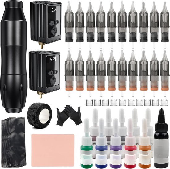 PolkaHome Tattoo machines - Professionele Tattoo Machine Set - Tattoo ...