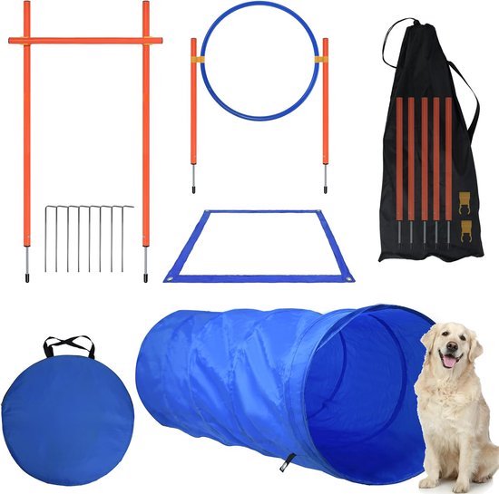 Agility Voor De Hond - Agility Set - Agility Hond - Behendigheid Hond ...