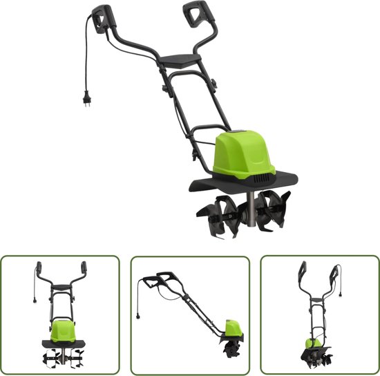 The Living Store Tuinfrees Elektrisch - 36 cm - Stalen messen | bol