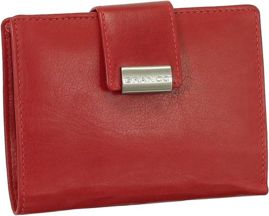 Moderne luxe dames portemonnee XXL met drukknop - Ruime opbergruimte in ...