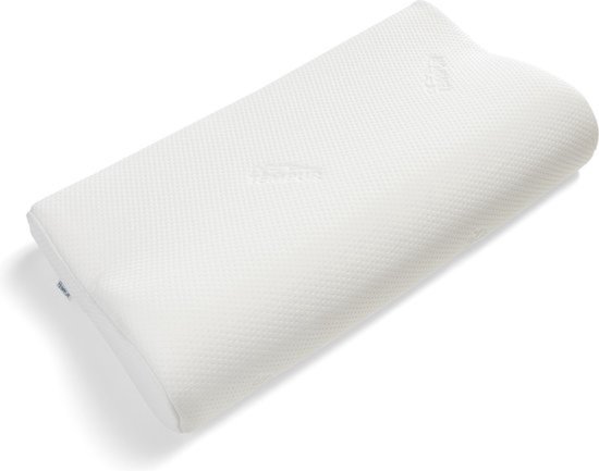 Hoofdkussen traagschuim - Stevig - Large 61 x 31 x 11,5/8,5 cm ...