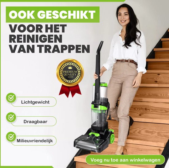 Plaine Tapijtreiniger 2-1 - Vlekkenreiniger - Hardvloerreiniger ...
