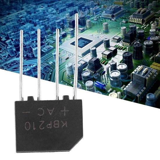 Flat Bridge Rectifier Diode 1000V 2A for Electronic Circuit - Pack of ...