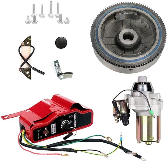 Electric Start Kit Compatibel met Honda GX240 GX270 Engine - 8HP 9HP ...