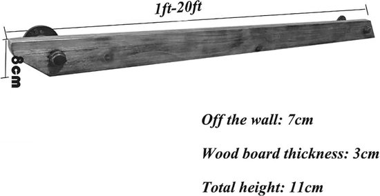 Massief Houten Trapleuning - Veilige Wandgemonteerde Leuning voor ...