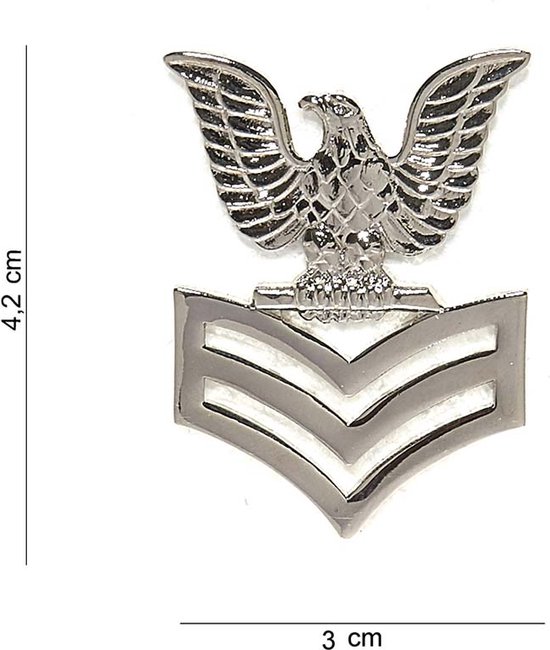 Embleem metaal US navy stripes pin | bol