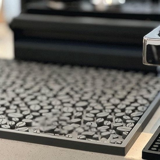 60x10cm Koffiebar Mat PVC Siliconen Antislip Coaster - Rechthoekige ...