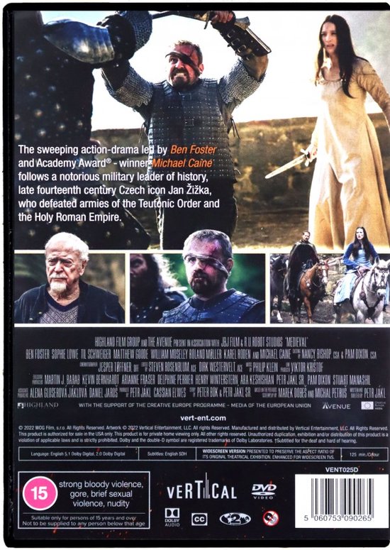 Medieval [DVD] (Dvd), Sophie Lowe | Dvd's | bol