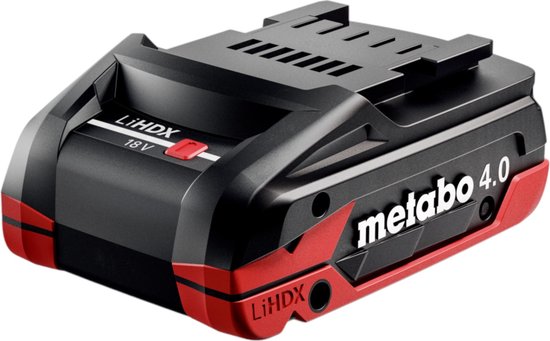 Metabo basisset 2x LiHDX accupack 18 V 4.0 Ah accu ( 2x 624974000 ...