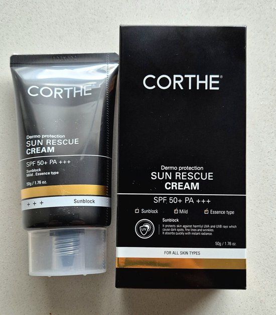 CORTHE Dermo protection SUN RESCUE CREAM SPF 50+ PA + + + | bol