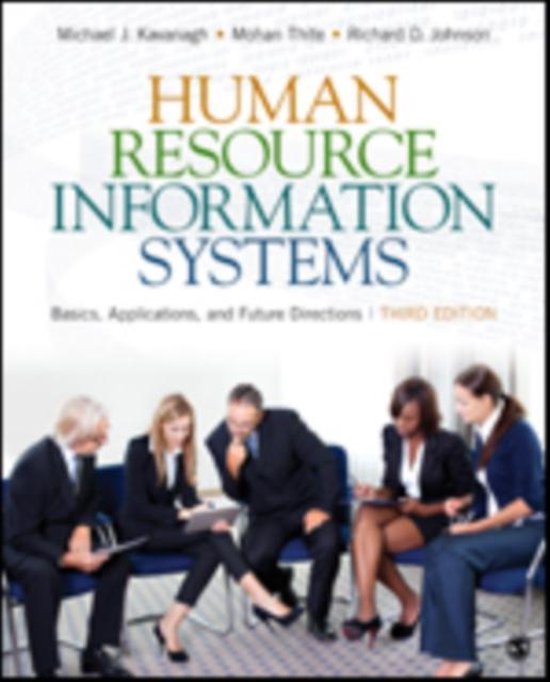 Human Resource Information Systems: Basics, Applications, and Future ...