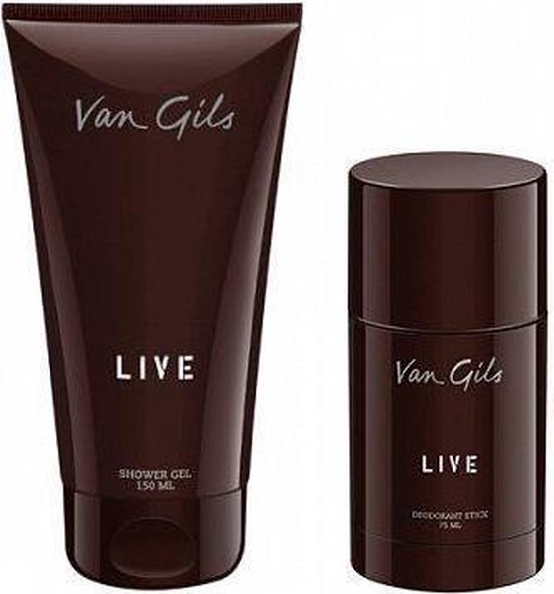 Van Gils Live - giftset Showergel 150ml + Deodorant spray 150ml | bol.com