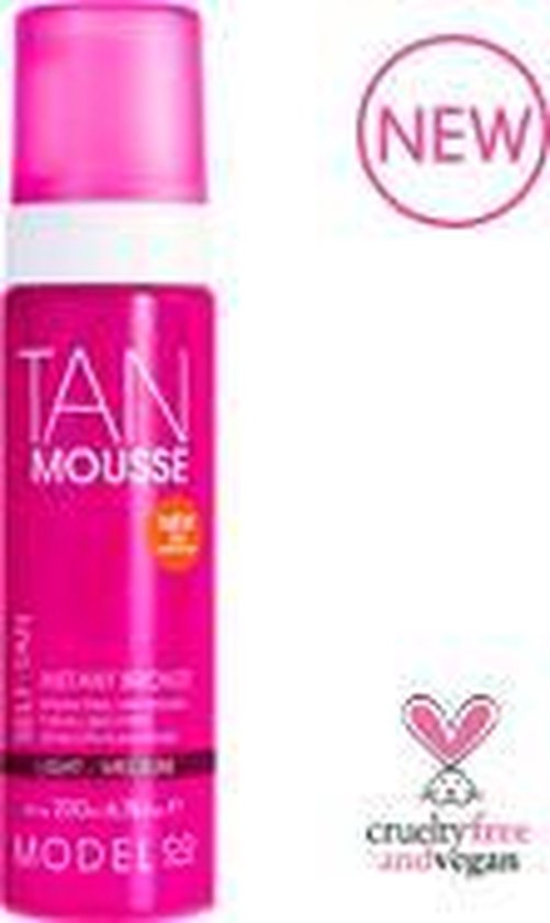 TAN MOUSSE MEDIUM - 200ML | bol.com