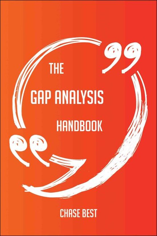 The Gap Analysis Handbook - Everything You Need To Know About Gap ...