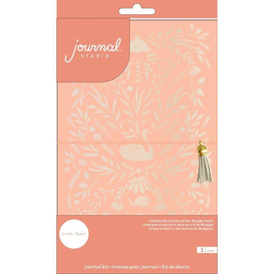 American Crafts - Journal Studio Kit - Zwaan - 48 Pagina's | bol