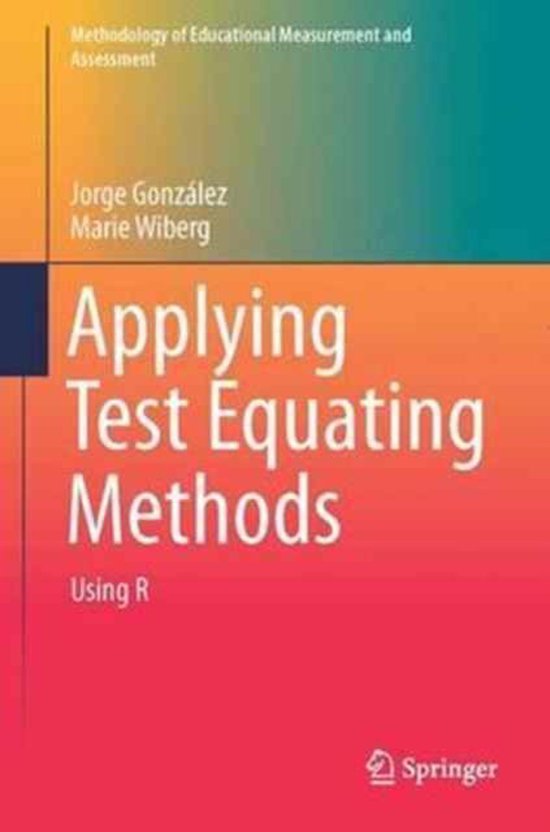 Applying Test Equating Methods | 9783319518220 | Jorge González ...
