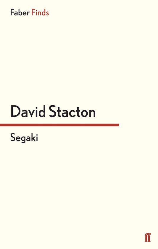Segaki (ebook), David Stacton | 9780571295951 | Boeken | bol