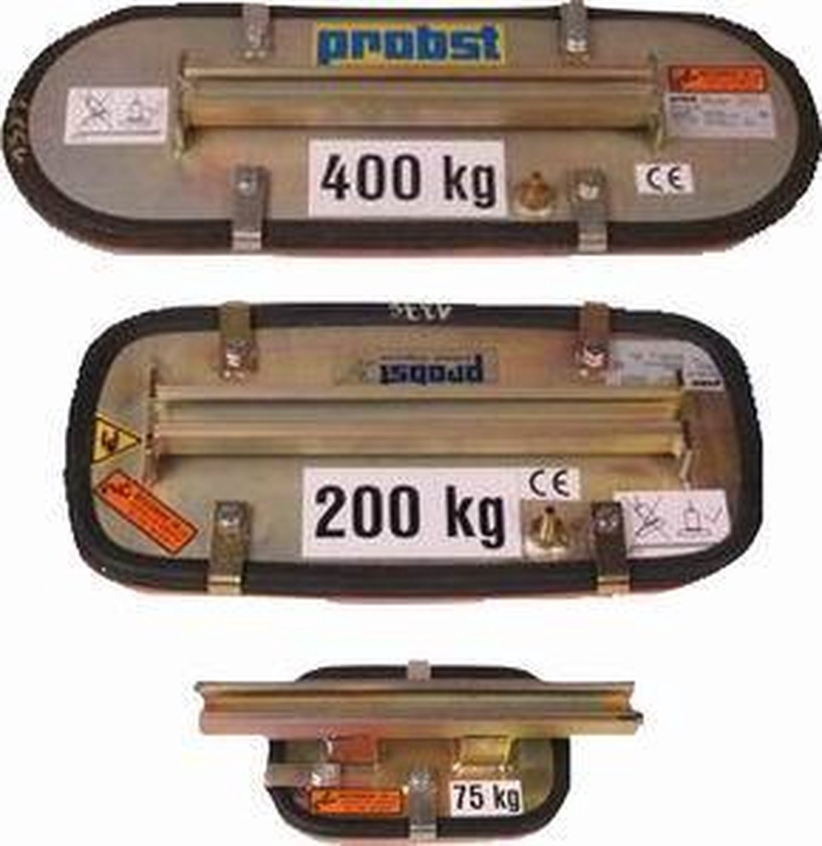Probst vacuumplaat 400kg (26x5cm) voor SM600 | bol