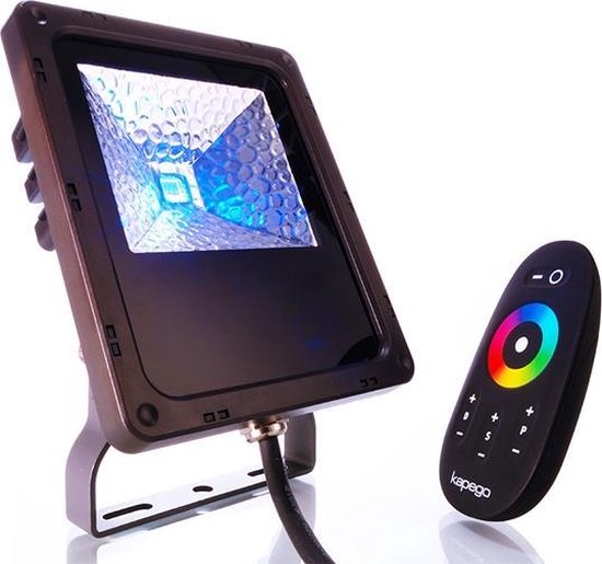 Professionele Led floodlight / schijnwerper 10 watt RGB verkleurbaar ...